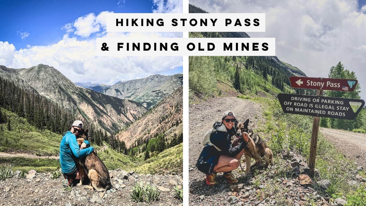 Hiking Stony Pass I Exploring one of Silverton Colorado's most epic passes! - YouTube
