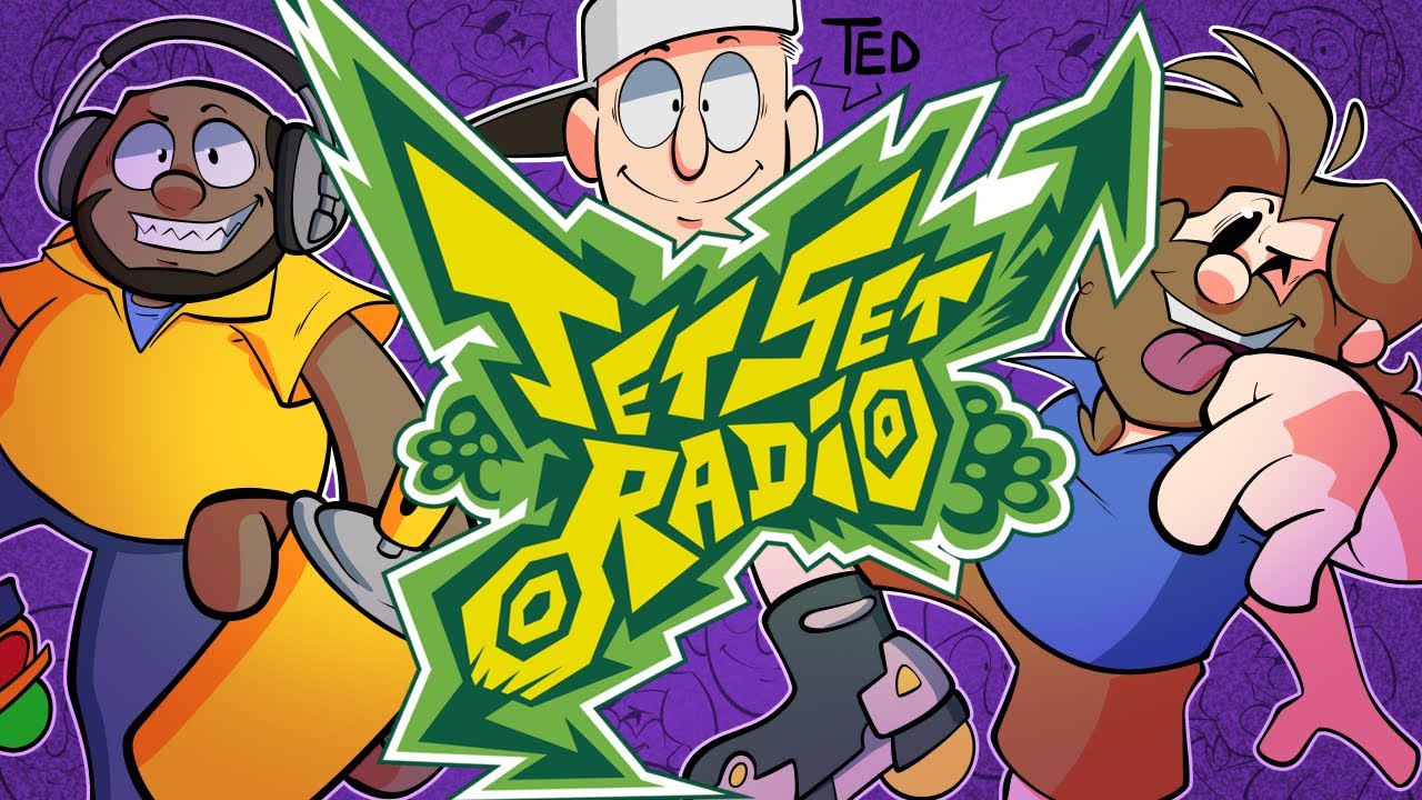 Jet Set Radio | Ep. #3 | Garam on the Monorail | Super Beard Bros - YouTube