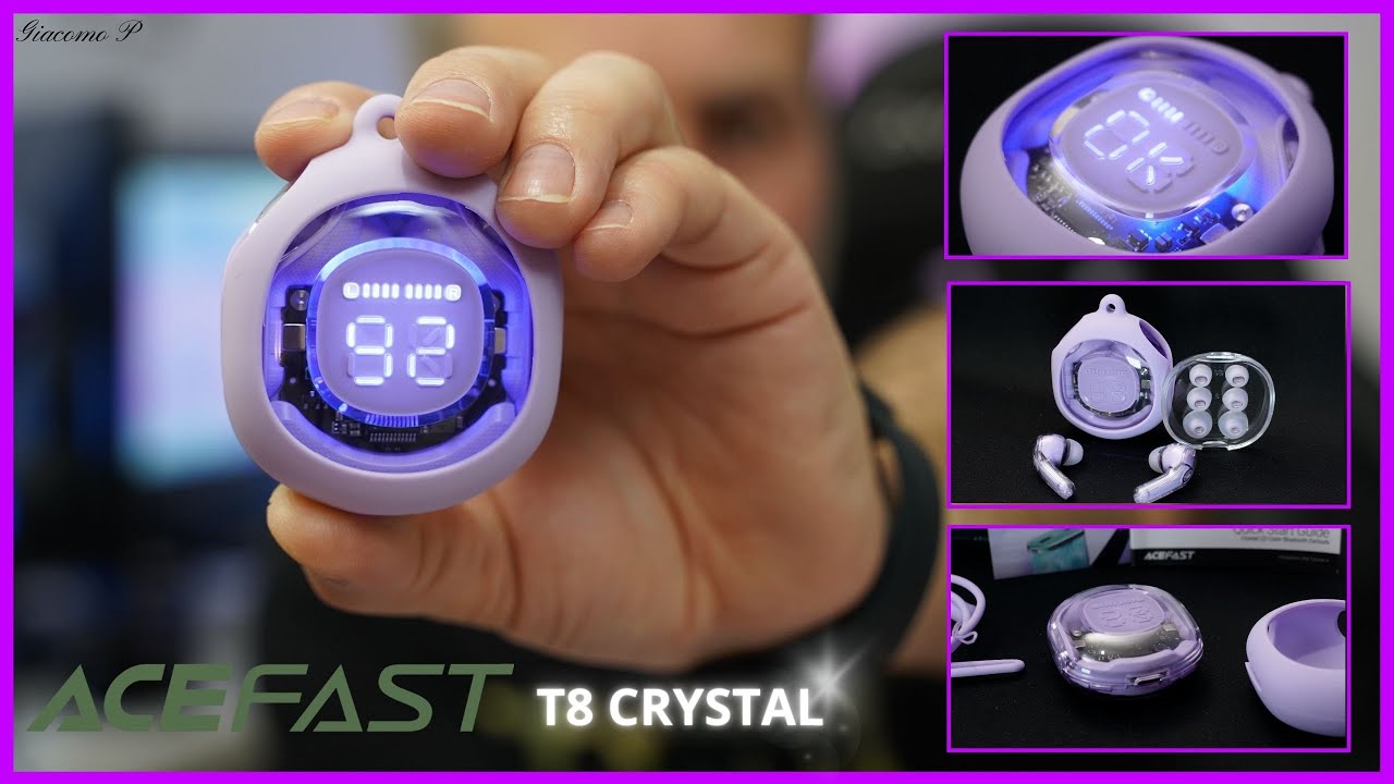 Acefast T8 Crystal - UNBOXING E RECENSIONE - Cuffie 2023 - YouTube