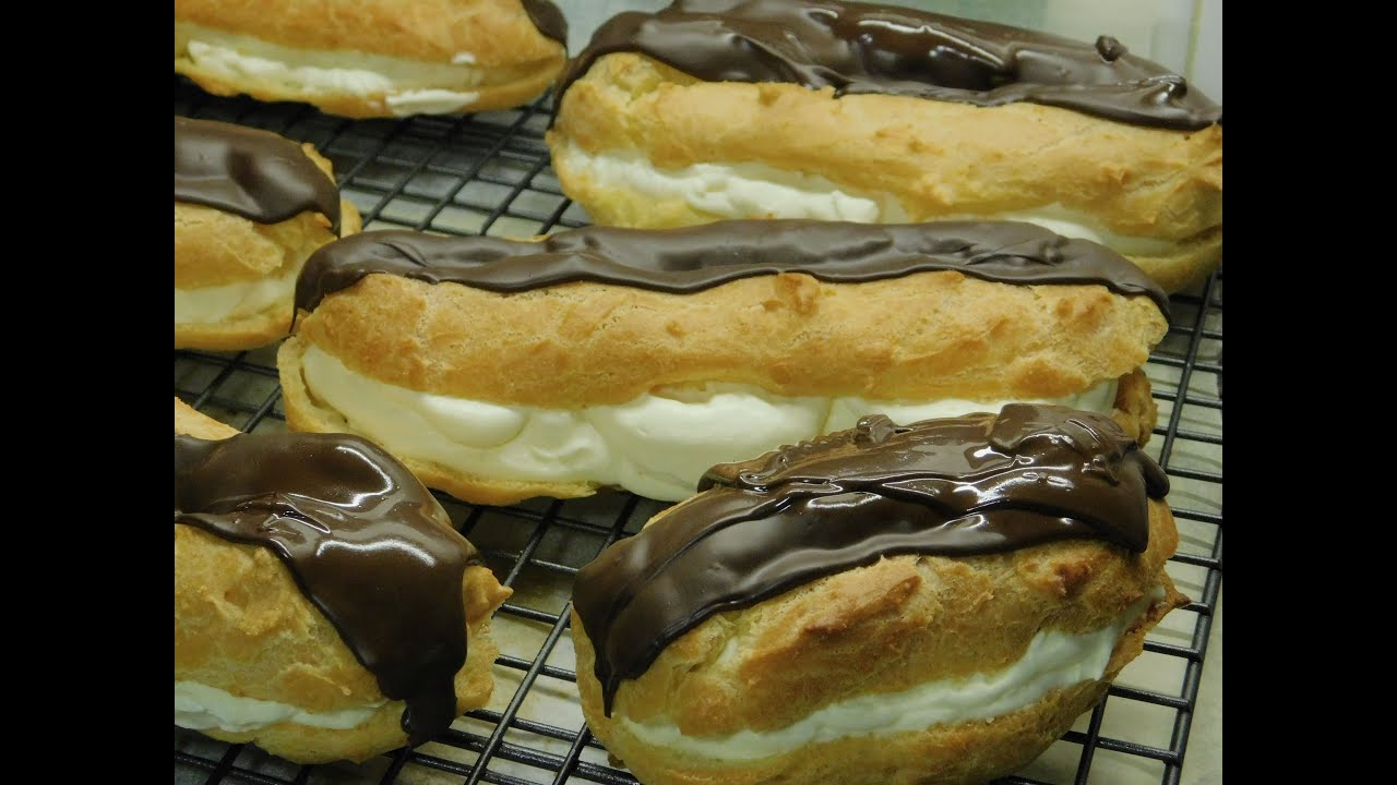 Homemade Chocolate Eclairs | choux pastry recipes | Aussie girl can ...