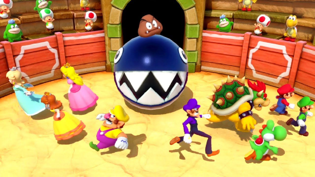 Super Mario Party - Goomba vs All Characters - YouTube