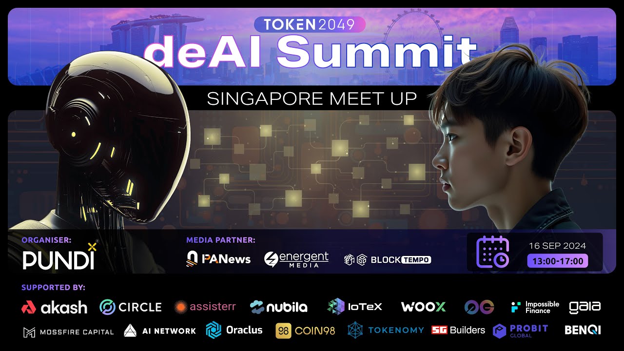 deAI Summit Token2049: Where AI Meets Blockchain - YouTube