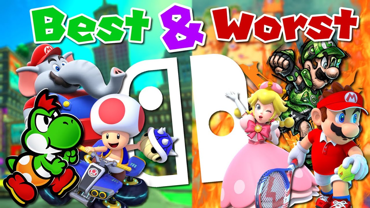 The BEST & WORST Mario Games On Nintendo Switch | Reecee & @antonretro ...
