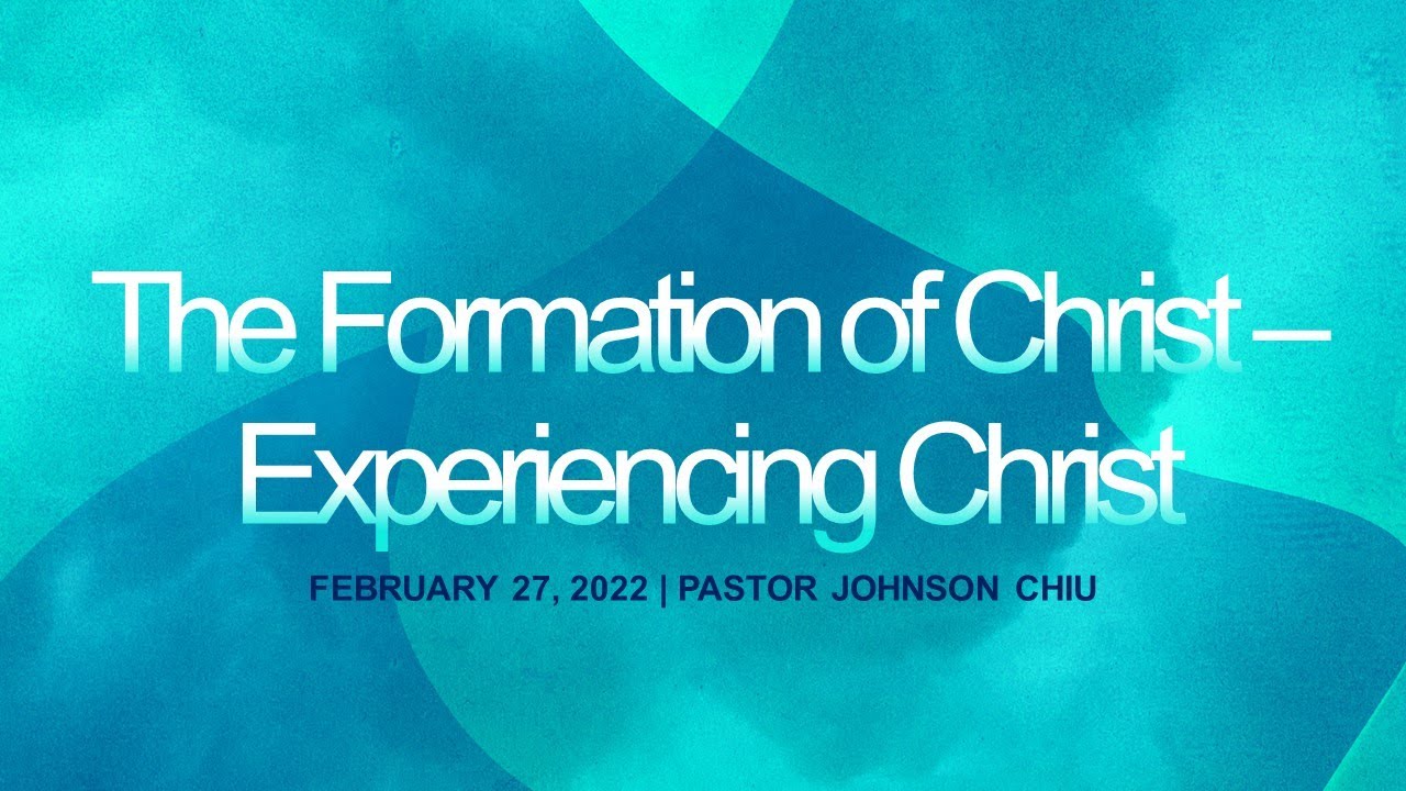 The Formation of Christ - YouTube
