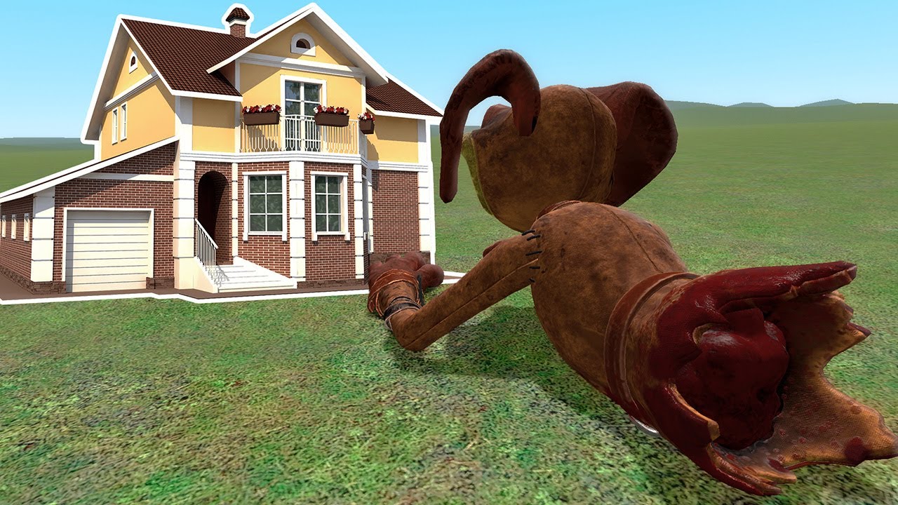 DOGDAY VS HOUSES! - Poppy Playtime Chapter 3 In Garry's Mod! - YouTube