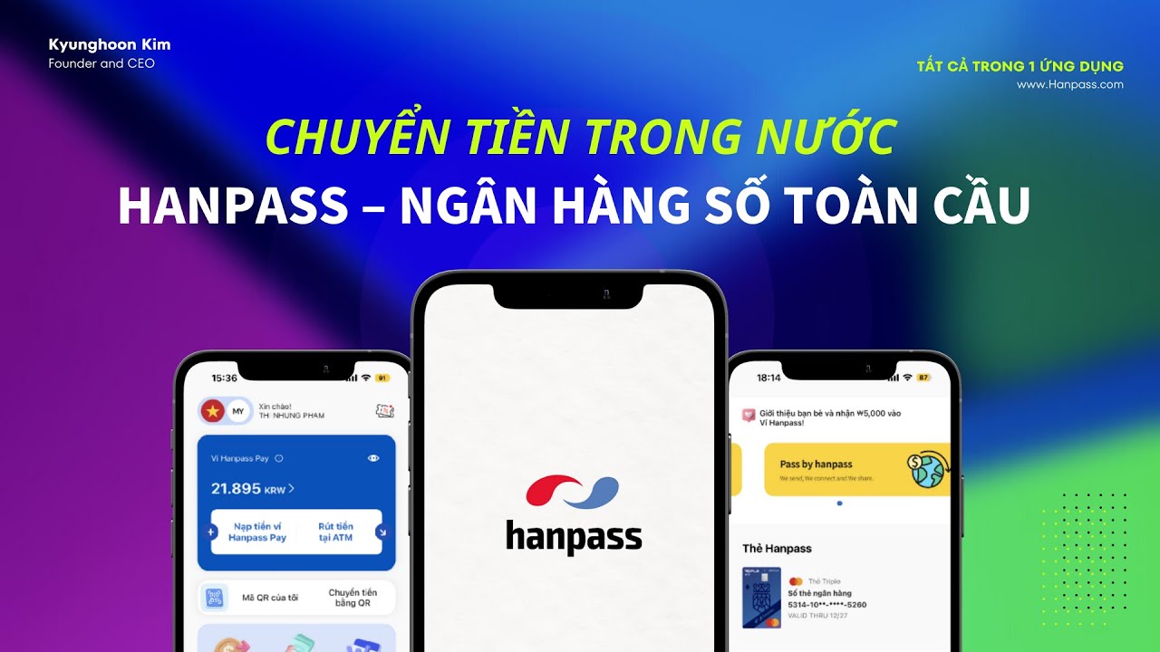 HANPASS - CHUYỂN TIỀN TRONG NƯỚC - YouTube
