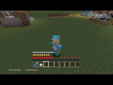 Minecraft bad omen lll raid! - YouTube