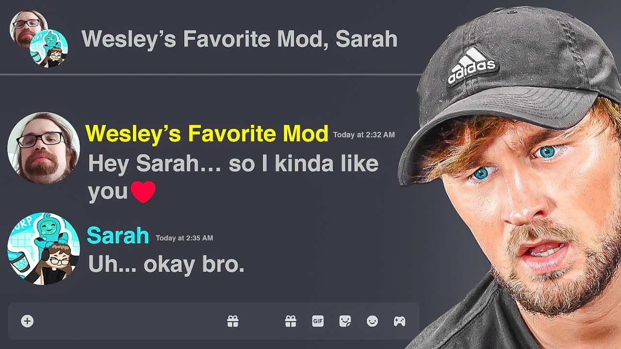 I Caught My Mod Simping For Sarah... - YouTube