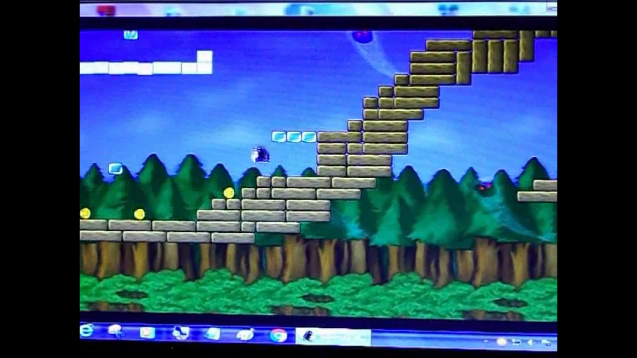 Supertux 0.5.0 Oliver World -LEVEL 1- warm up - YouTube