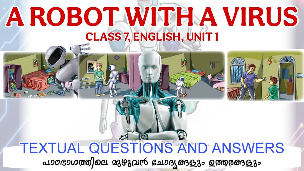 Class 7 English-Robot with a virus-Complete activities | QUESTIONS AND ...