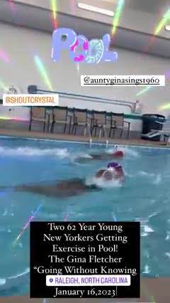 Swimming & Having Fun With Singer Gina Marie Fletcher For Her Birthday ...