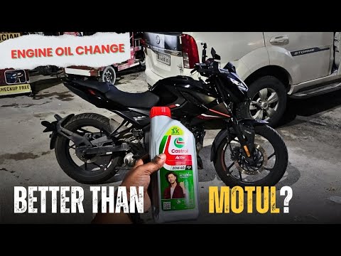 Engine Oil Change & Modifications on Pulsar N150 | Real Ride Review ...