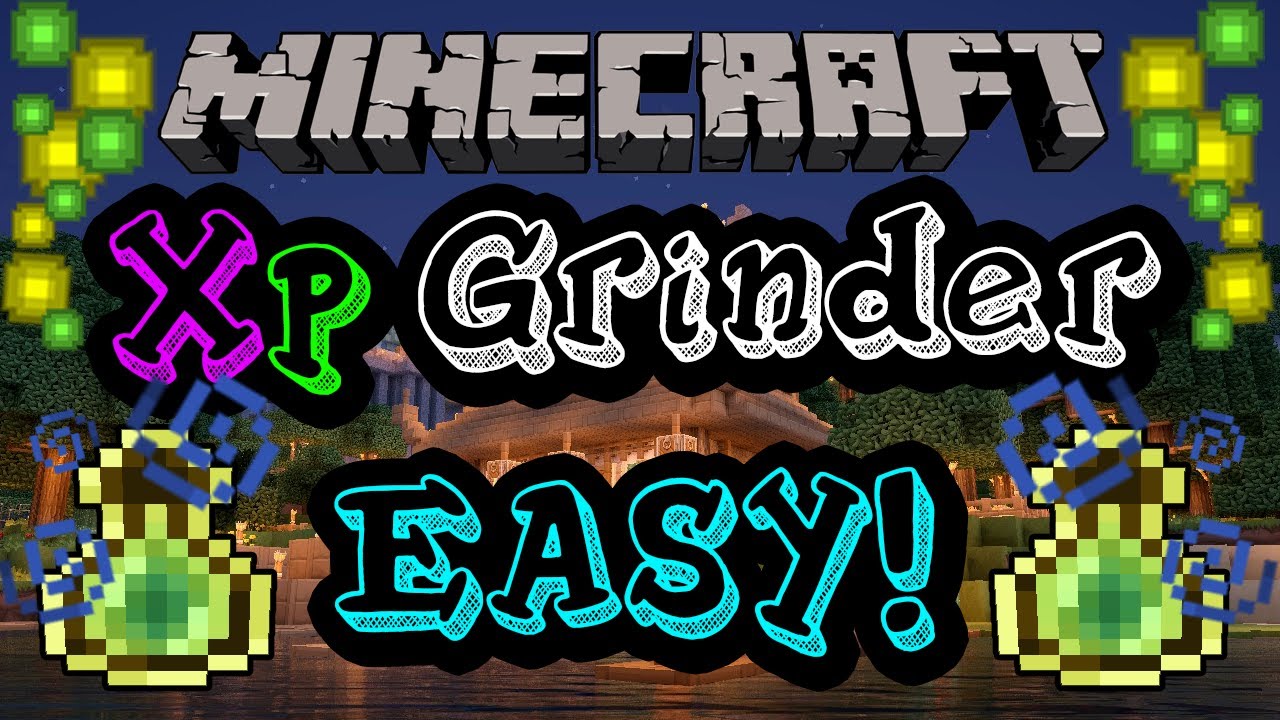 Minecraft Tutorial | How To Make A XP Grinder EASY - YouTube