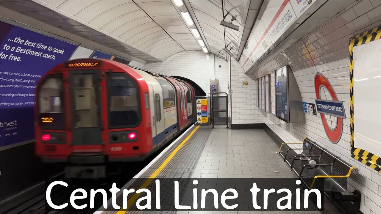 London's Central Line train | Underground - YouTube