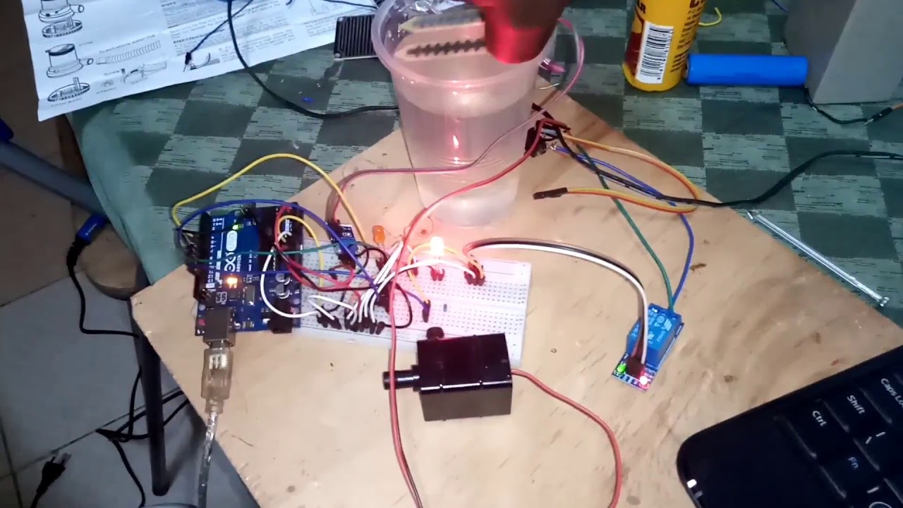 AUTOMATIC IRRIGATION SYSTEM (prototype) - YouTube
