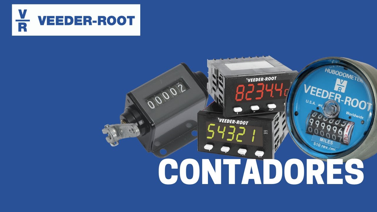 Veeder-Root - Contadores Mecânicos, Eletrônicos e Pneumáticos - YouTube