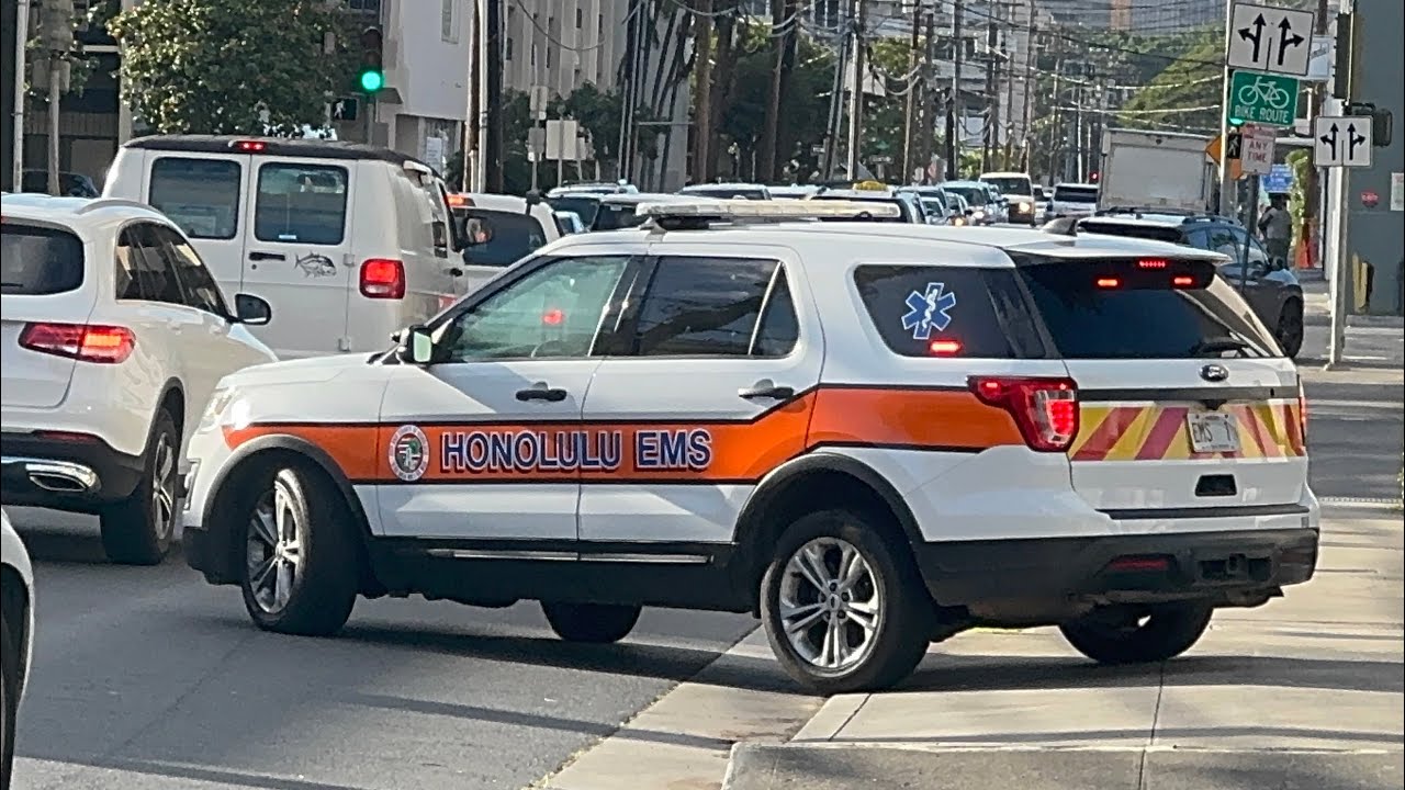 Honolulu EMS (first very time catch) district chief 2 (reserve ...