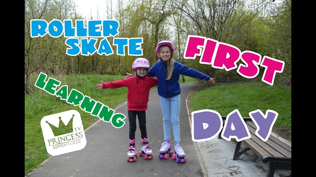 ROLLER SKATE LEARNING FIRST DAY - YouTube