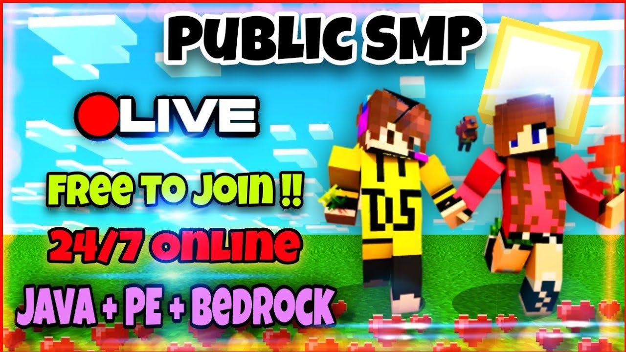 Minecraft Public SMP Live Stream - YouTube