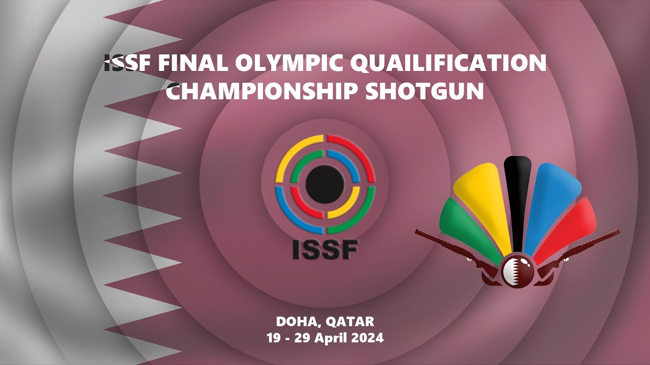 Skeet Men Final - Doha (QAT) - ISSF Olympic Qualification Championship ...