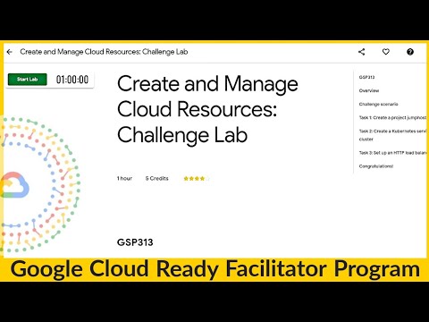 Create and Manage Cloud Resources: Challenge Lab [GSP313] | Google Cloud Platform # ...