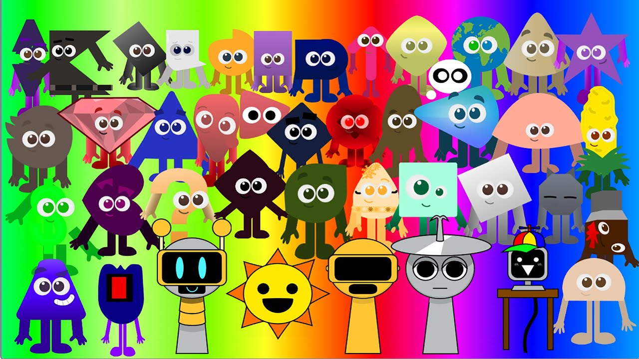 Colourblocks Band collab Restarted Ultimate bUT sprunki in colourland ...