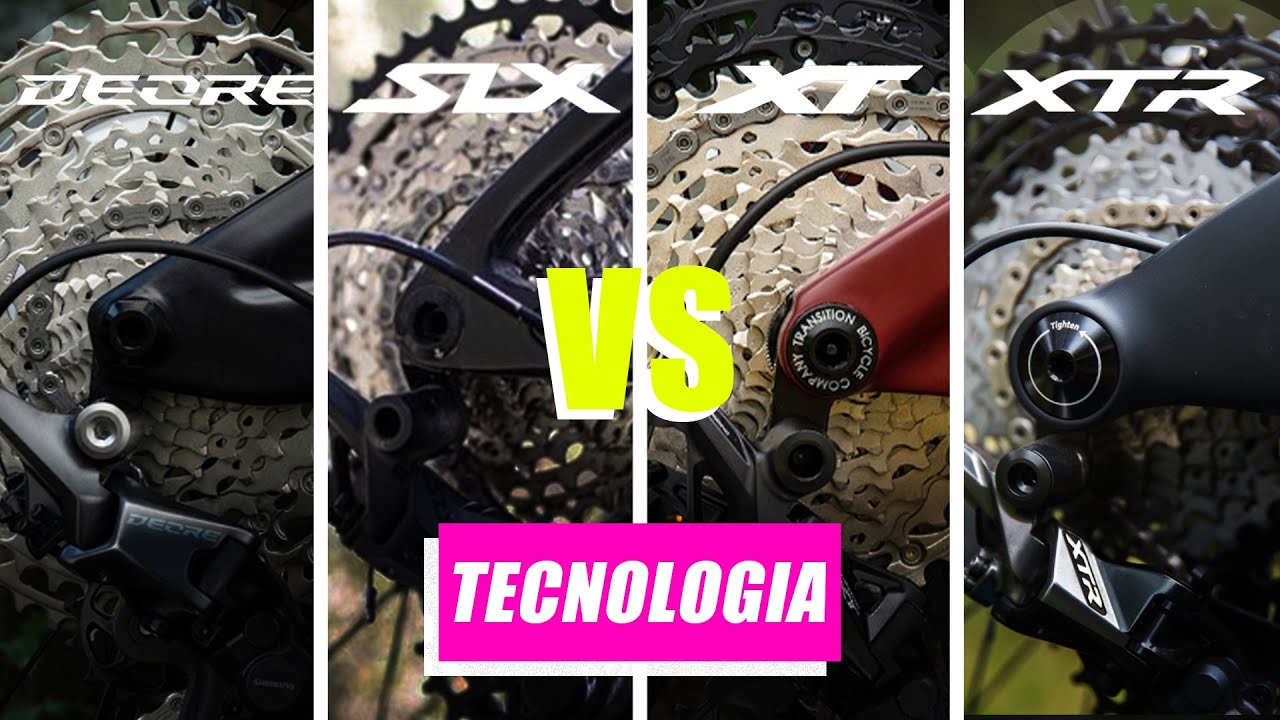 Cual es la diferencia entre los cassette shimano DEORE, SLX, XT y XTR ...
