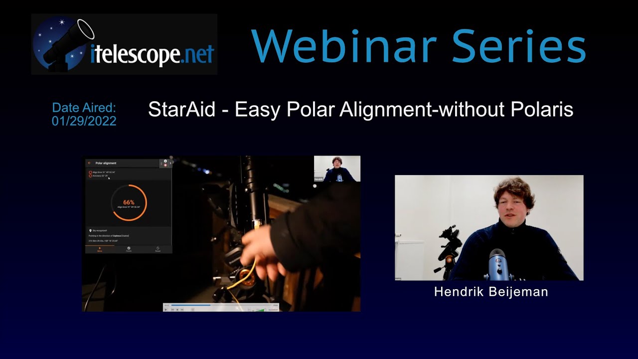 StarAid - Easy Polar Alignment- without Polaris! - YouTube