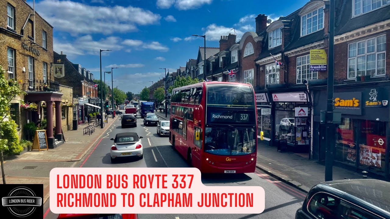 Richmond Bus Ride Welcome aboard London Bus Route 337 and enjoy the ...