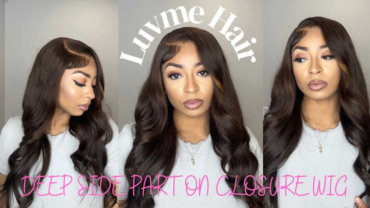 THIS WIG WAS DEFINITELY WORTH MY $| DEEP SIDE PART ON 5X5 CLOSURE WIG ...
