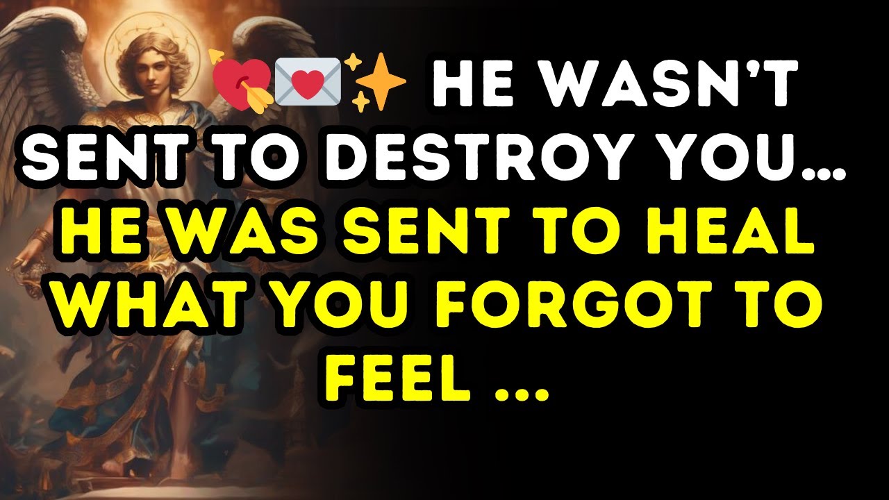 He Wasn’t Sent to Destroy You… He Was Sent to Heal What You Forgot to ...