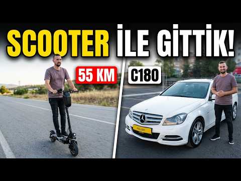 Şaka Gibi Scooter İle C180 Almaya Gittik !