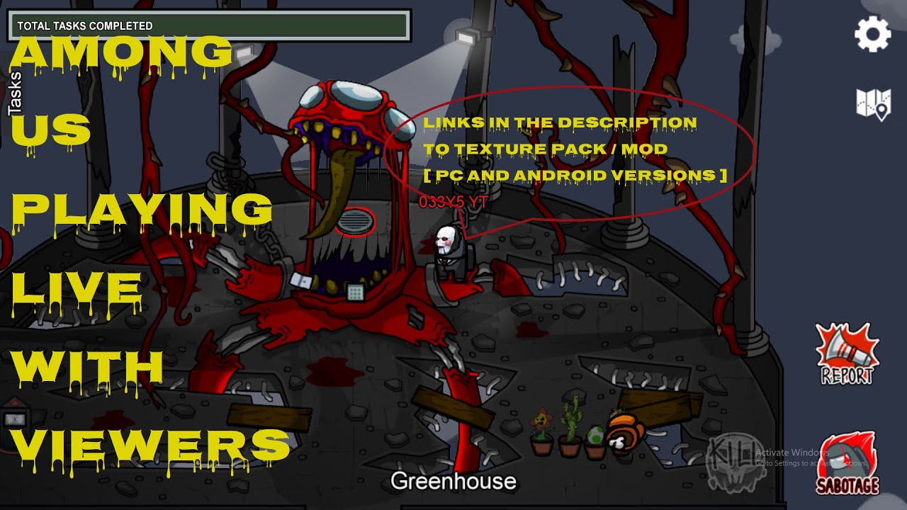 Among Us Gameplay Live! REAL stream no hidden code Playing With Viewers ...