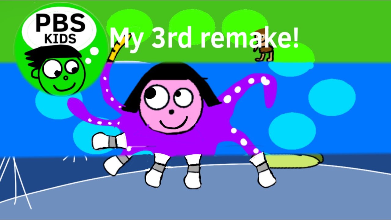 Reanimated PBS Kids Dot transformation ident! - YouTube
