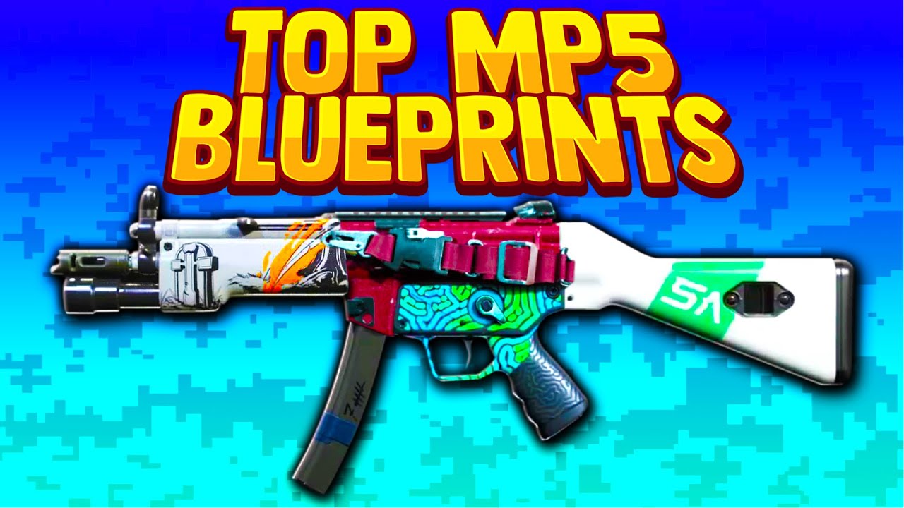 BEST MP5 BLUEPRINTS in Modern Warfare *Rare* - YouTube