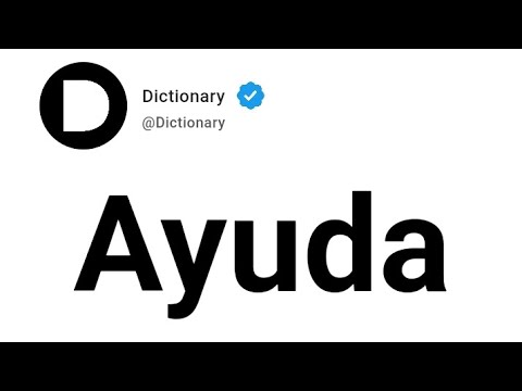 Ayuda Meaning In English - YouTube