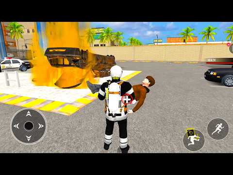Firefighter Rescue Simulator - Emergency Duty & Warehouse Fire Missions Gameplay