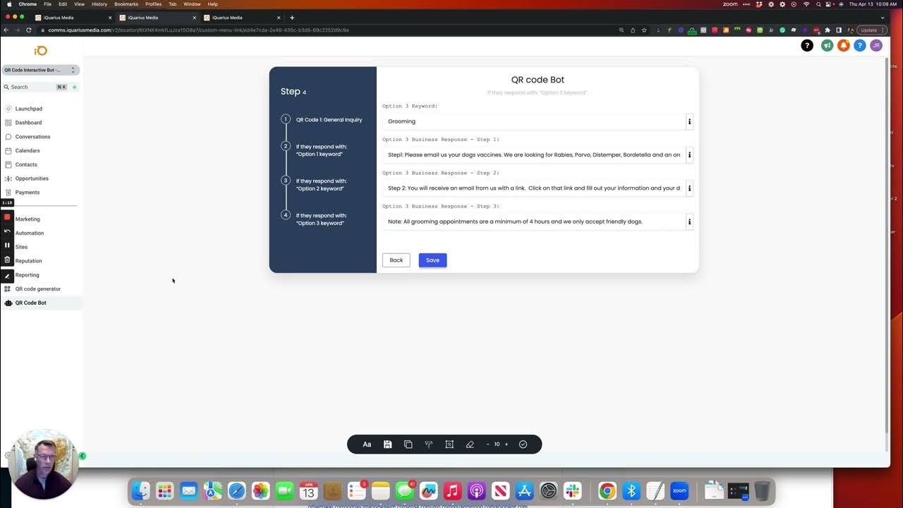 How to Create a QR Code Bot for Go High Level - YouTube