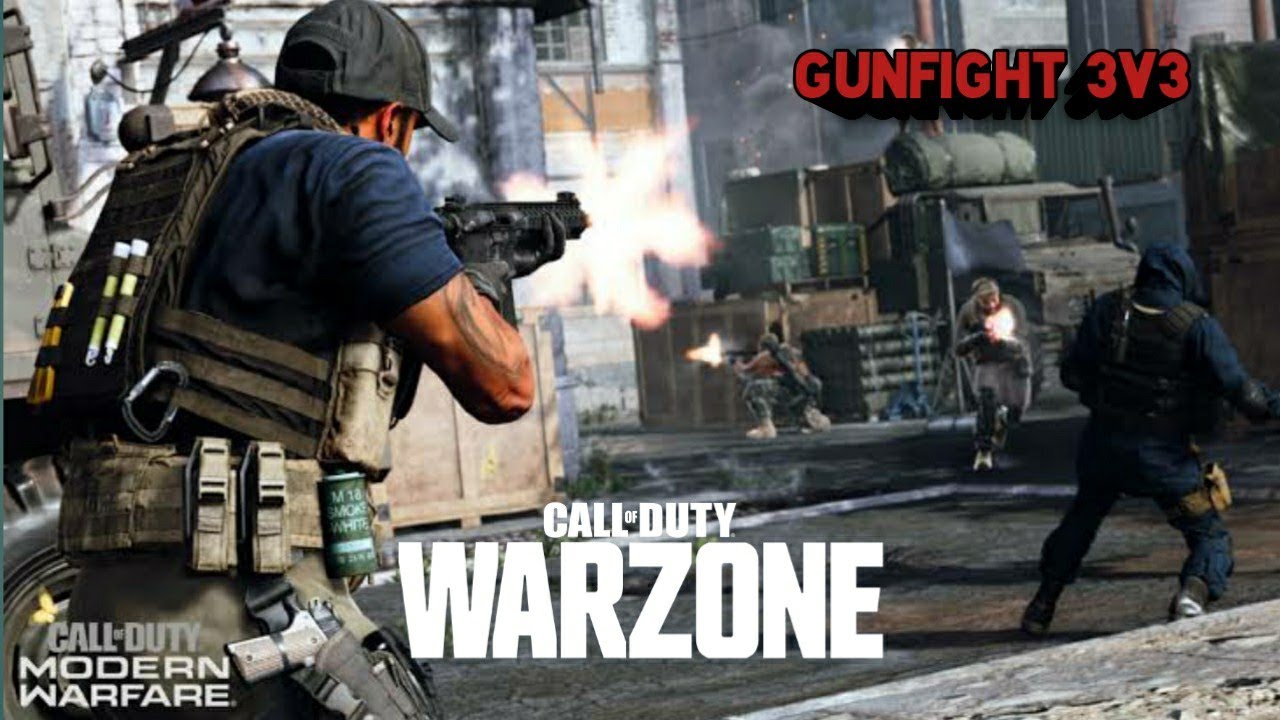 CALL OF DUTY Warzone 3v3 gunfight - YouTube