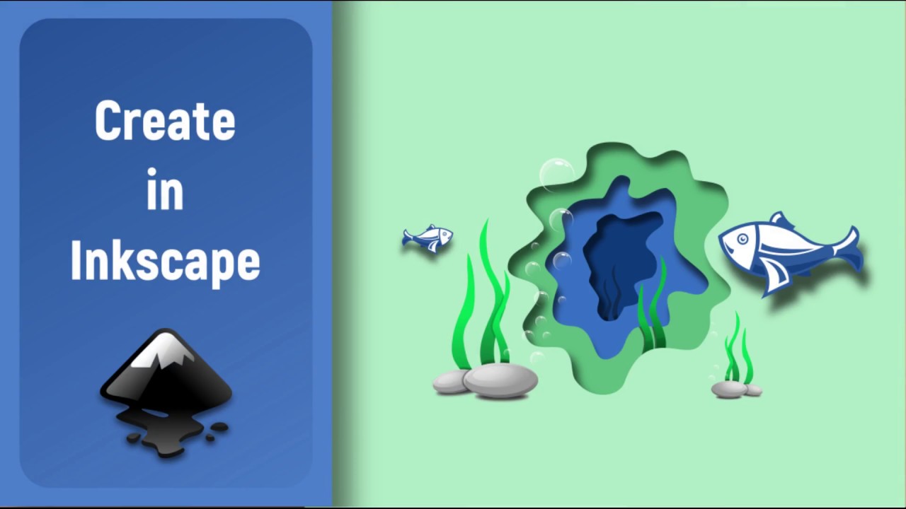 Inkscape Tutorial: 3D Sea World - YouTube