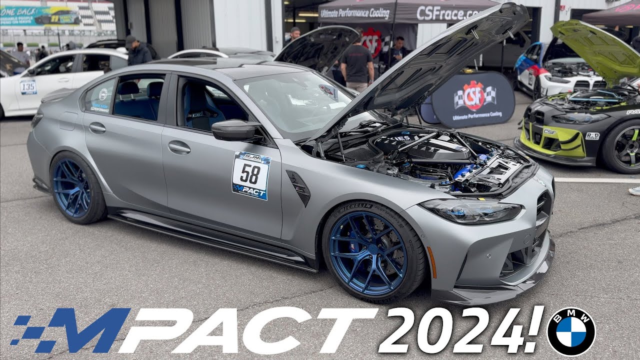The BEST BMW’s at MPACT 2024 | G80 M3/G82 M4! - YouTube