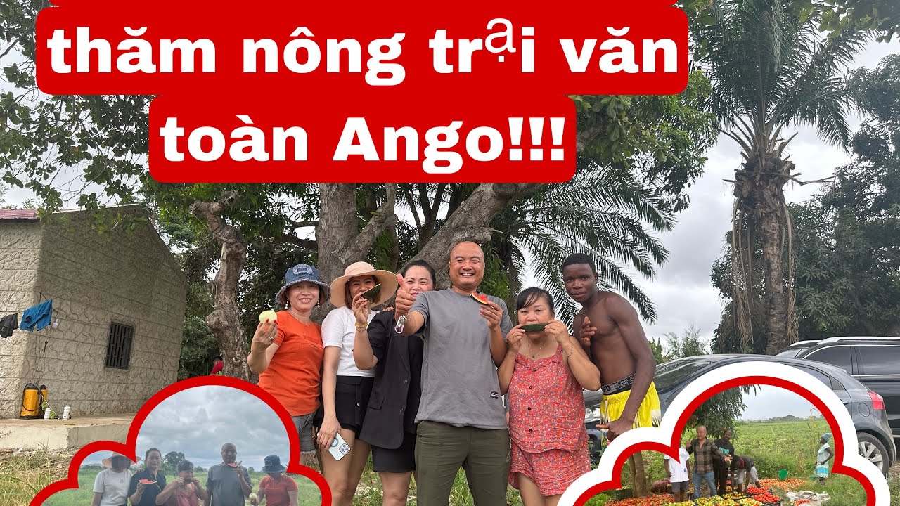Chị em trên thủ đô thăm nông trại văn toàn Ango!!!! - YouTube