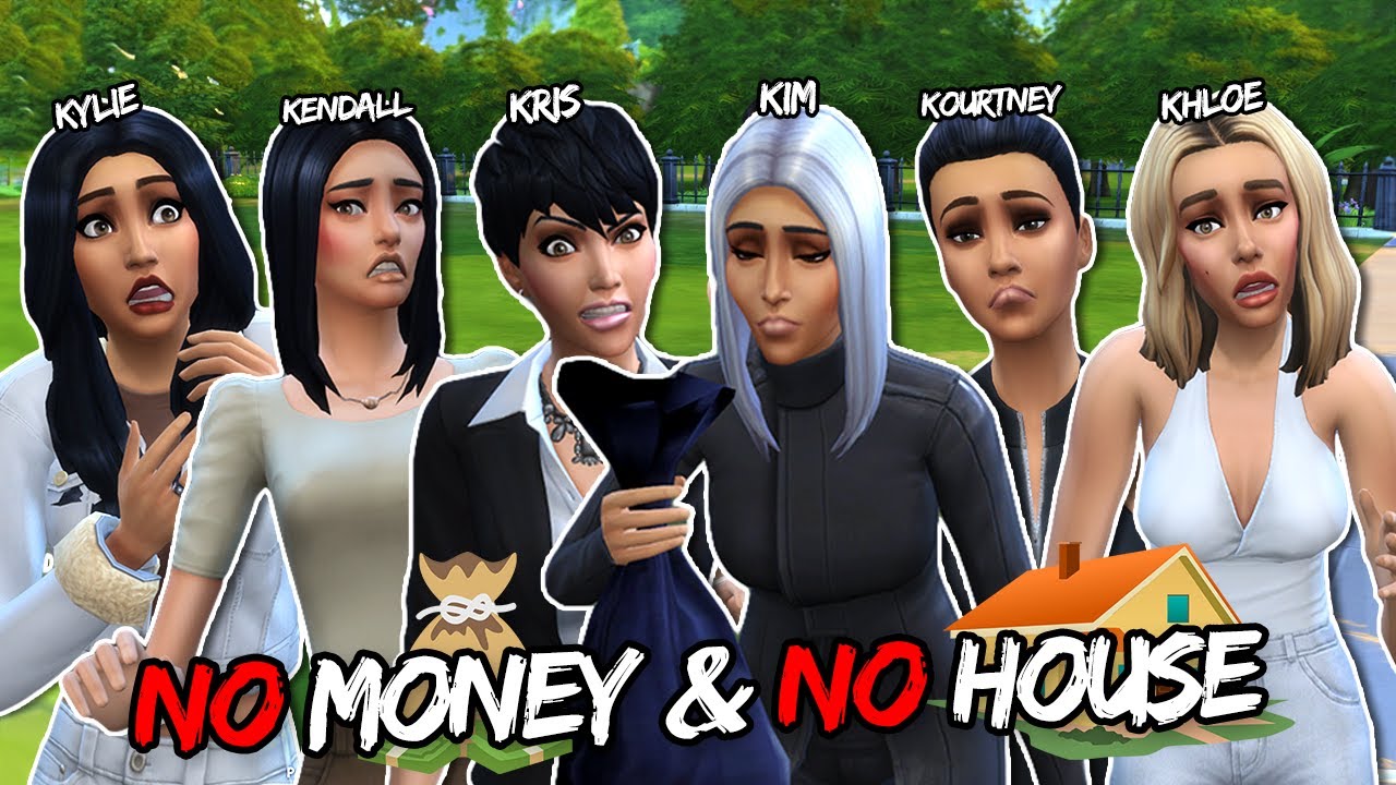 We Made the Kardashians as Poor as Possible... (Pt. 1)| Sims 4 Rags to ...