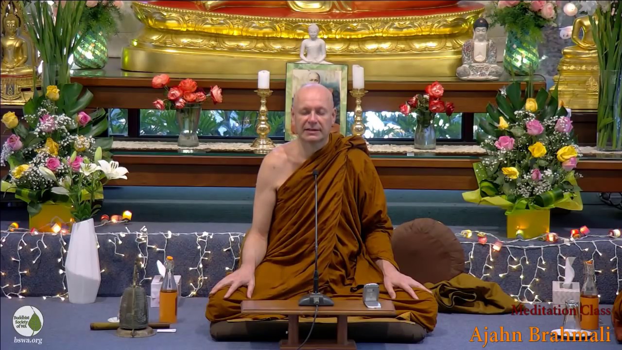 Guided Meditation | Ajahn Brahmali | 5 January 2019 - YouTube