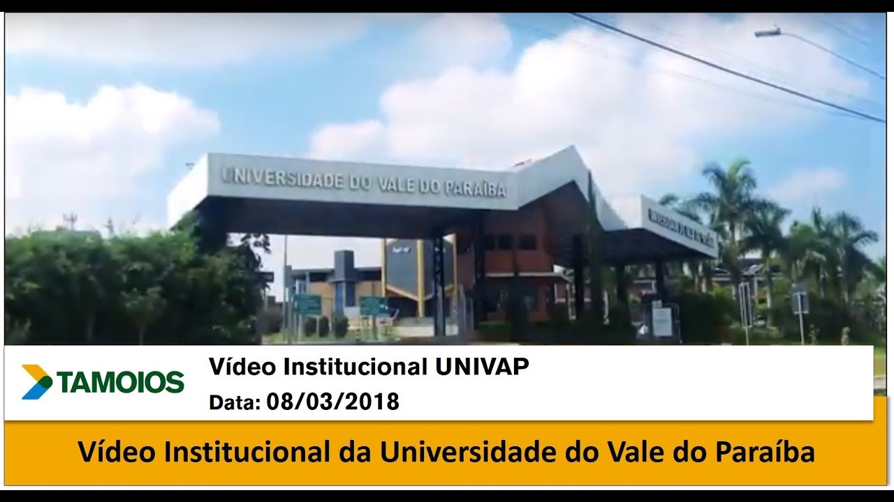 UNIVAP - Vídeo Institucional - YouTube