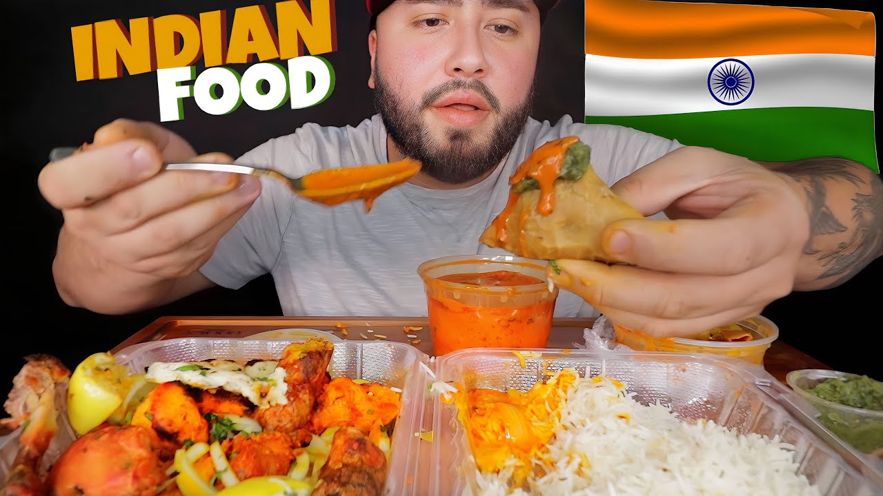 AMERICAN Trying INDIAN FOOD Cuisine For the first time IN YEARS! - YouTube