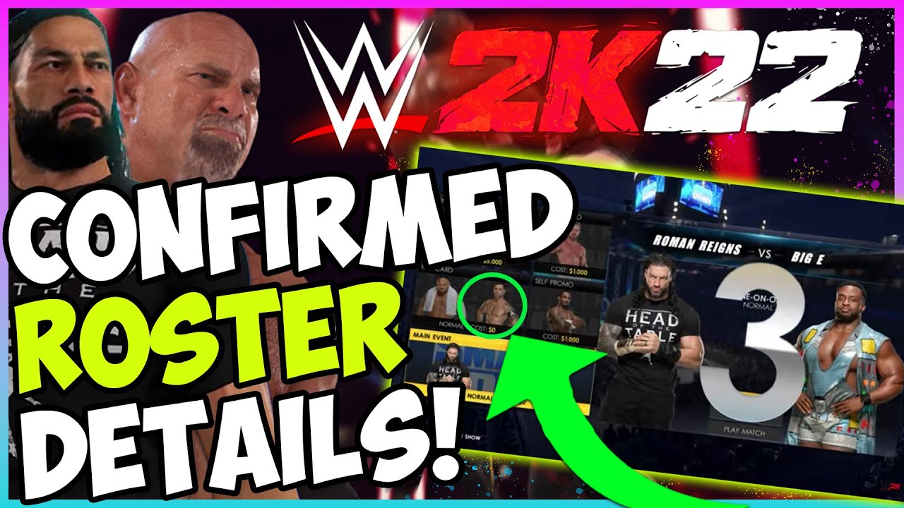 WWE 2K22 Official Roster | Confirmed Superstars | Surprise Additions ...