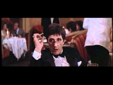 scarface restaurant scene(Universal).avi - YouTube