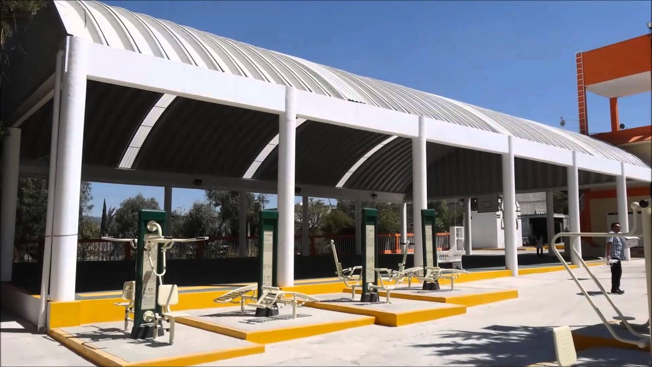 Arcotechos para parques en Tecamac Estado de México - YouTube
