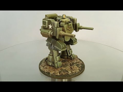 Panzer Mech kickstarter Sherman Mech by Westwind Productions. Painted ...
